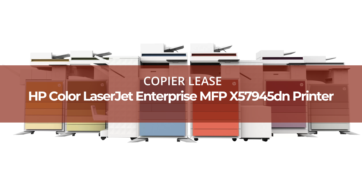 HP Color LaserJet Enterprise MFP X57945dn Printer - BDL